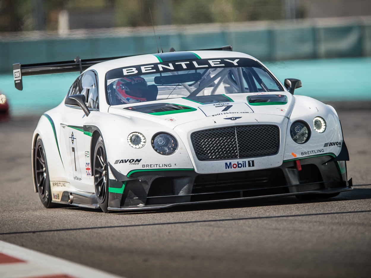 Bentley racing career off to a flying start
